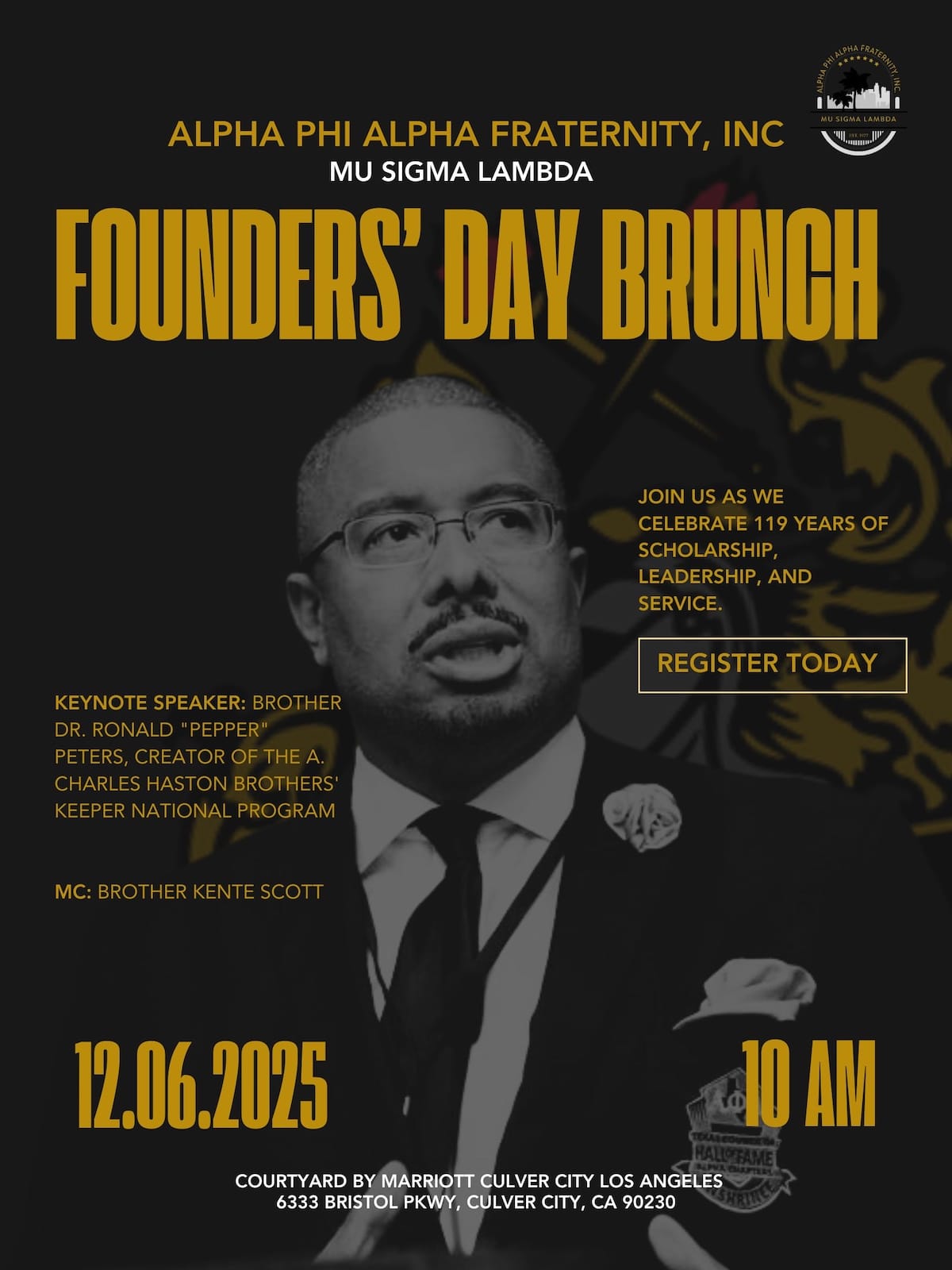 Founders’ Day Brunch and After Party - Baldwin Hills Alphas