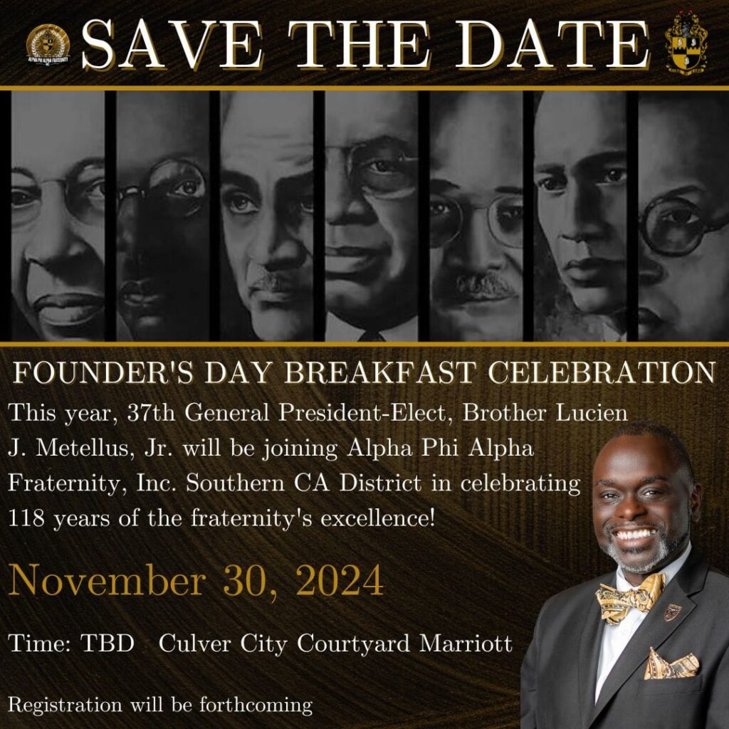 Founders’ Day Brunch and After Party - Baldwin Hills Alphas